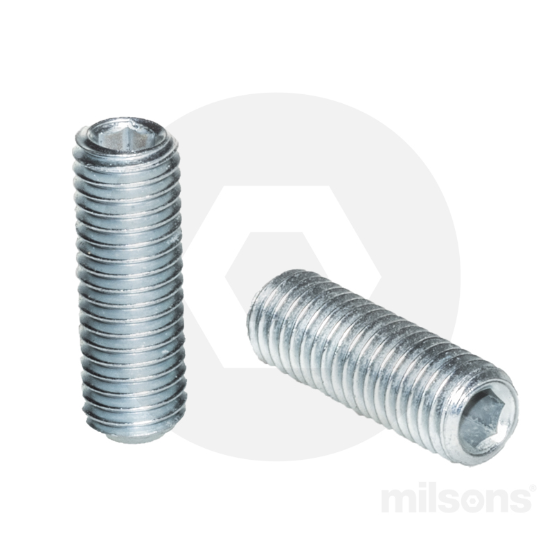 GRUB SOCKET SCREW M12x16 ZINC | Milsons