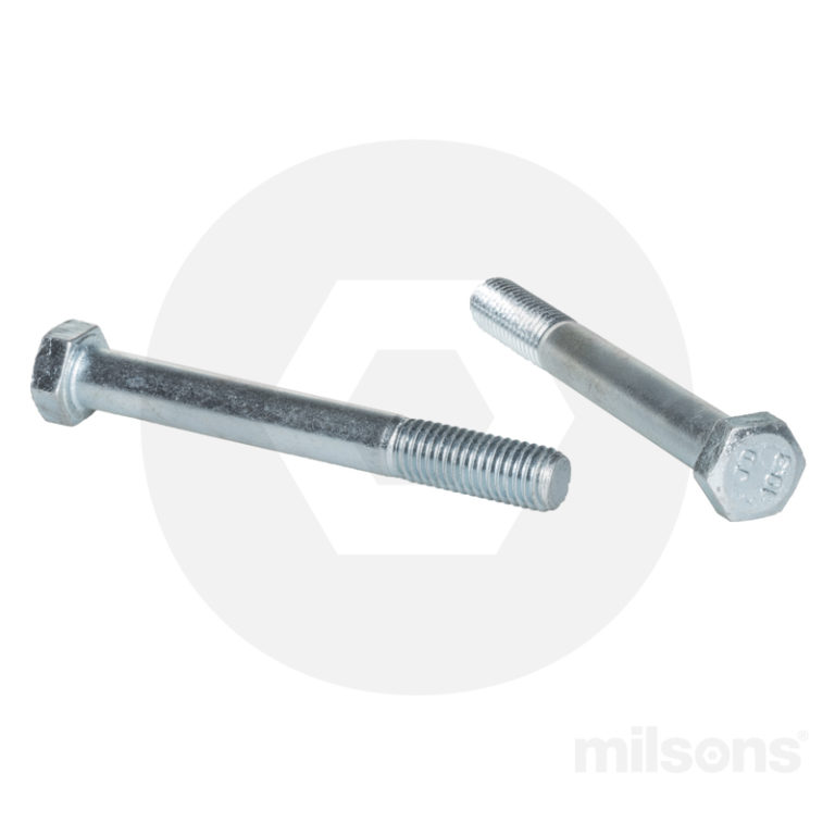 BOLT CL10.9 M12x30 ZINC | Milsons
