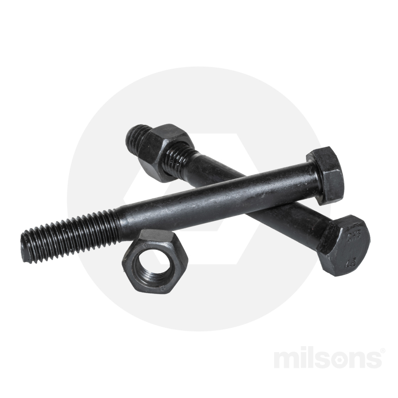 BOLT/NUT GR8 UNF 7/8X2 BLACK | Milsons