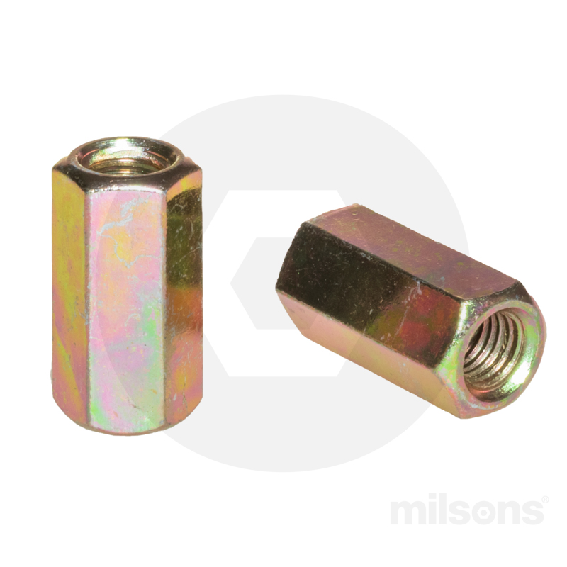 COUPLING NUT M20x50 YZP | Milsons