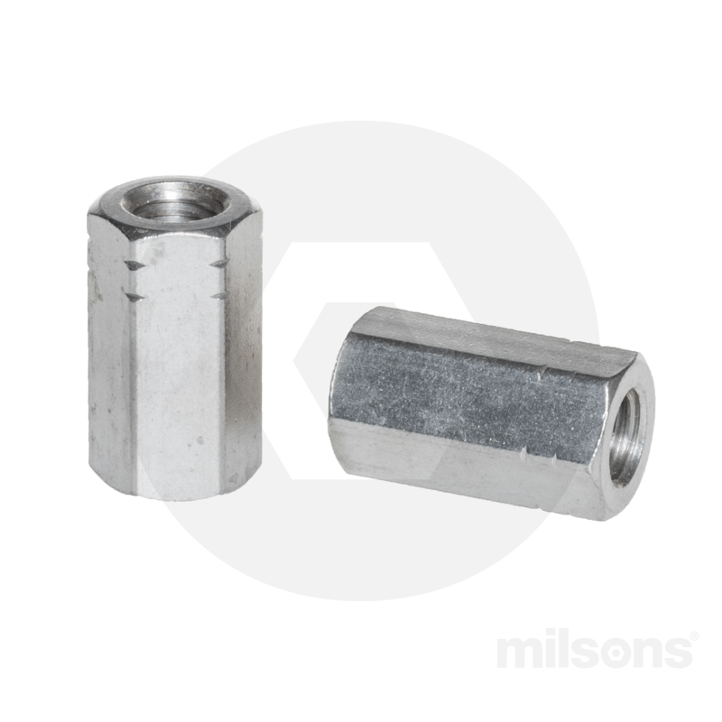 COUPLING NUT SS316 M16x48 | Milsons