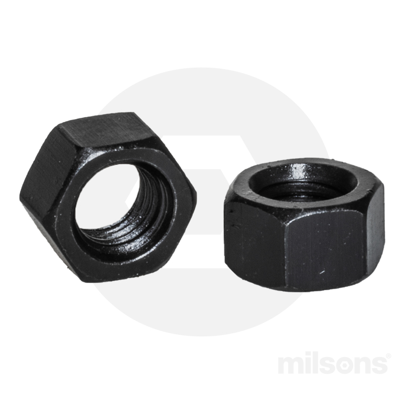 HEX NUT CL8 M14 BLACK | Milsons