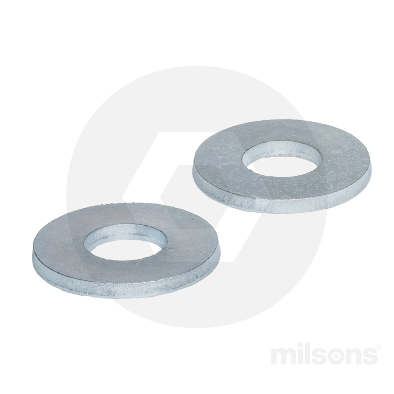 HEAVY WASHER M18x38x3 ZINC | Milsons