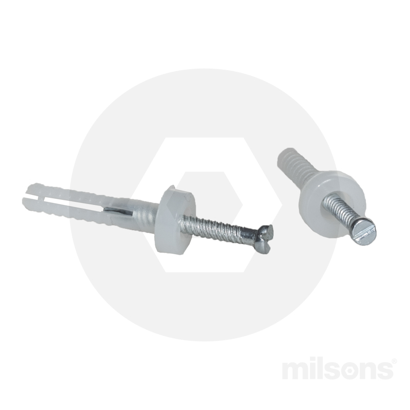 NYLON ANCHOR ROUND HEAD M5x40 ZINC PIN | Milsons
