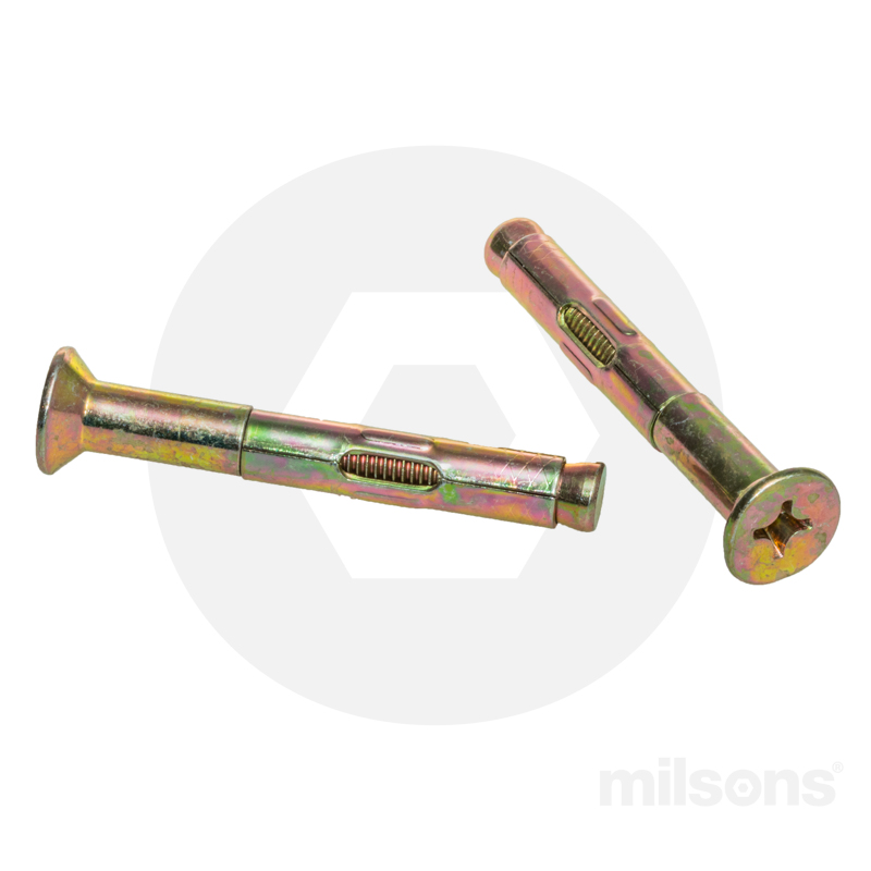 SLEEVE ANCHOR CSK M10x100 YZP | Milsons