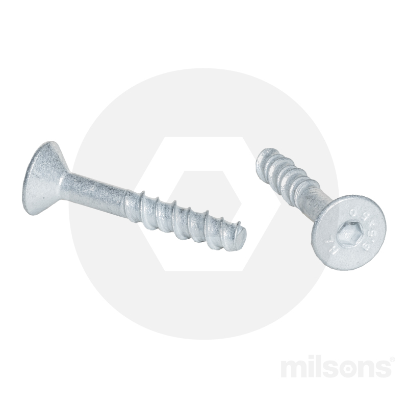 CSK SCREW BOLT 6.5x100 HDG | Milsons