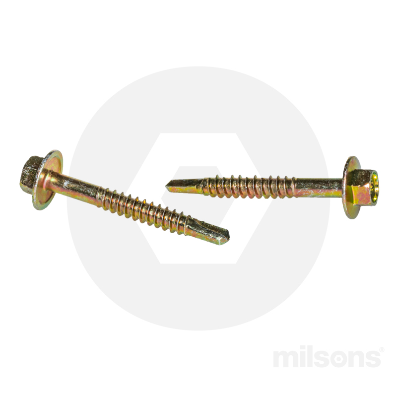 SELF DRILL SCREW HWF CL2 8Gx12YZ | Milsons