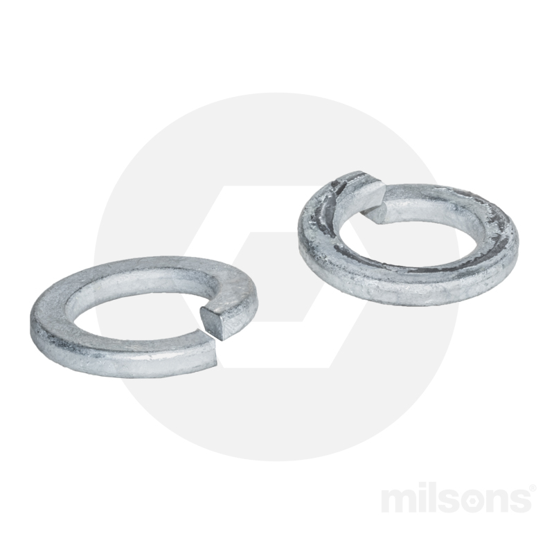 SPRING WASHER M12 GALV | Milsons