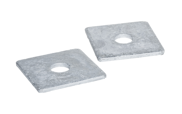 SQUARE WASHER 16x75x75x6 GALV | Milsons
