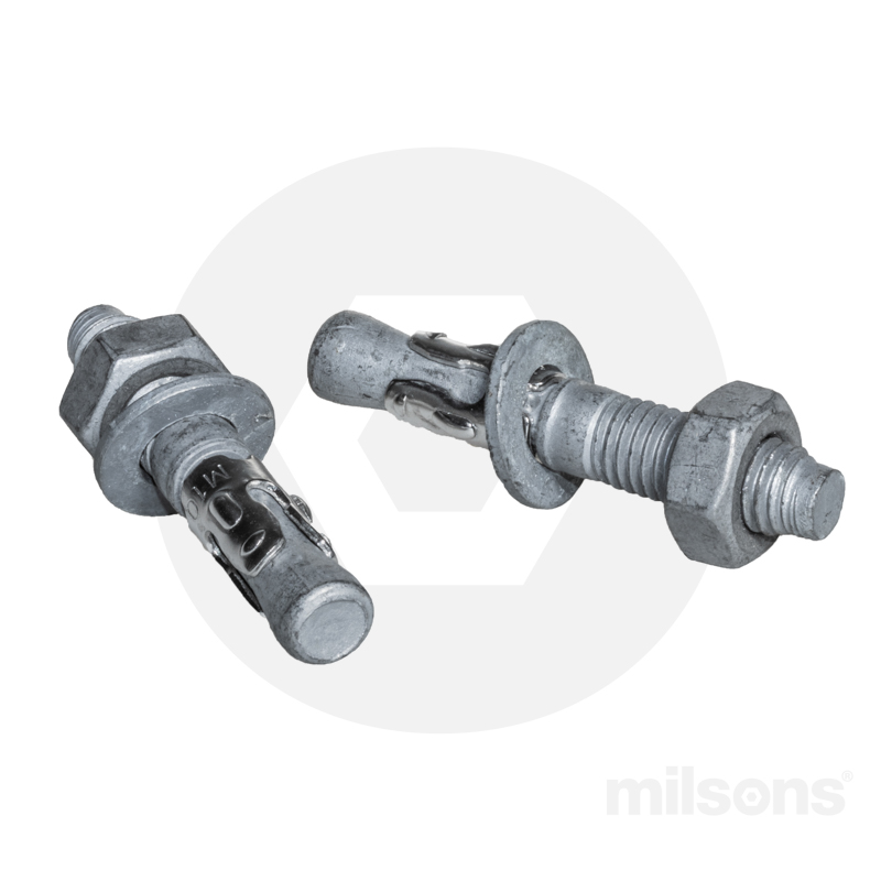 WEDGE ANCHOR A4 CLIP 12x120 GALV | Milsons