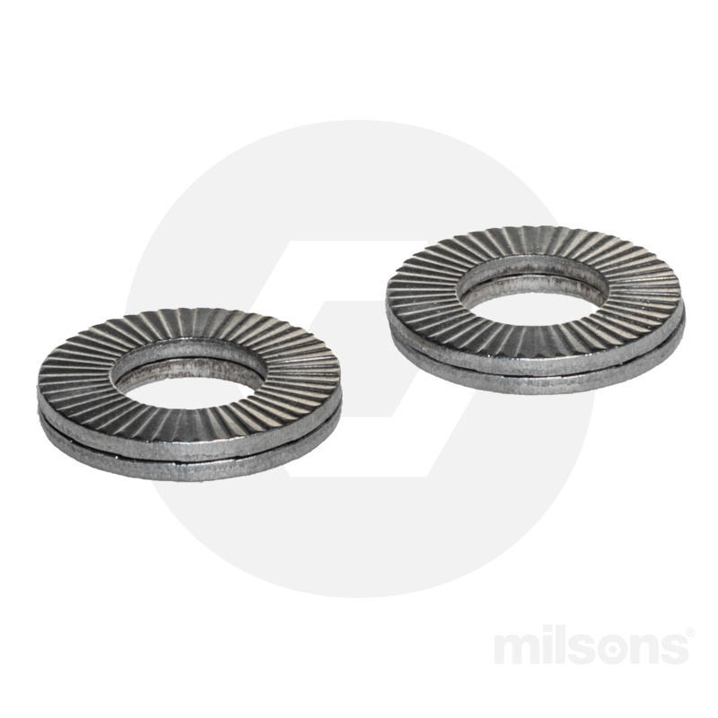 WEDGE LOCK WASHER SS316 M27 | Milsons