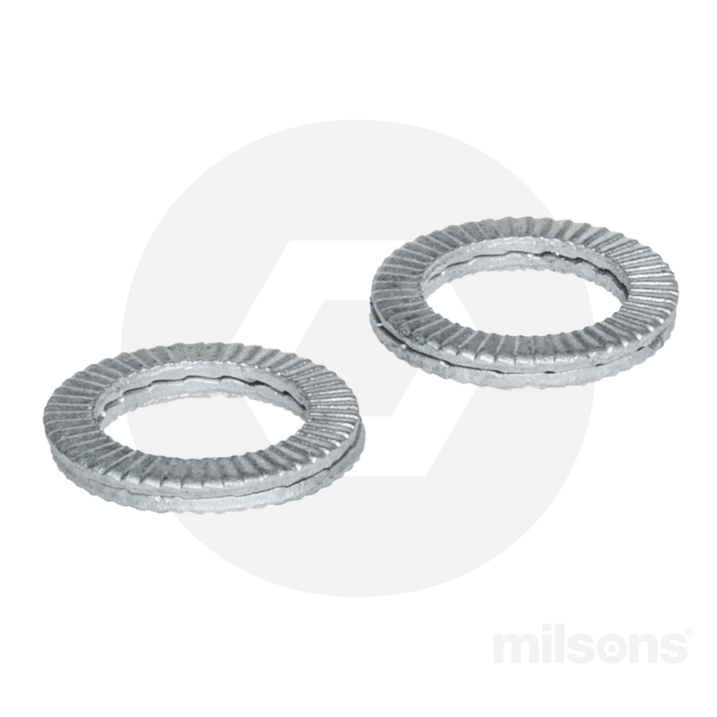 WEDGE LOCK WASHER M36 ZINC | Milsons