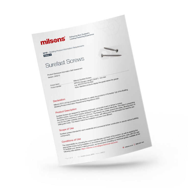 Self Tapping | Milsons