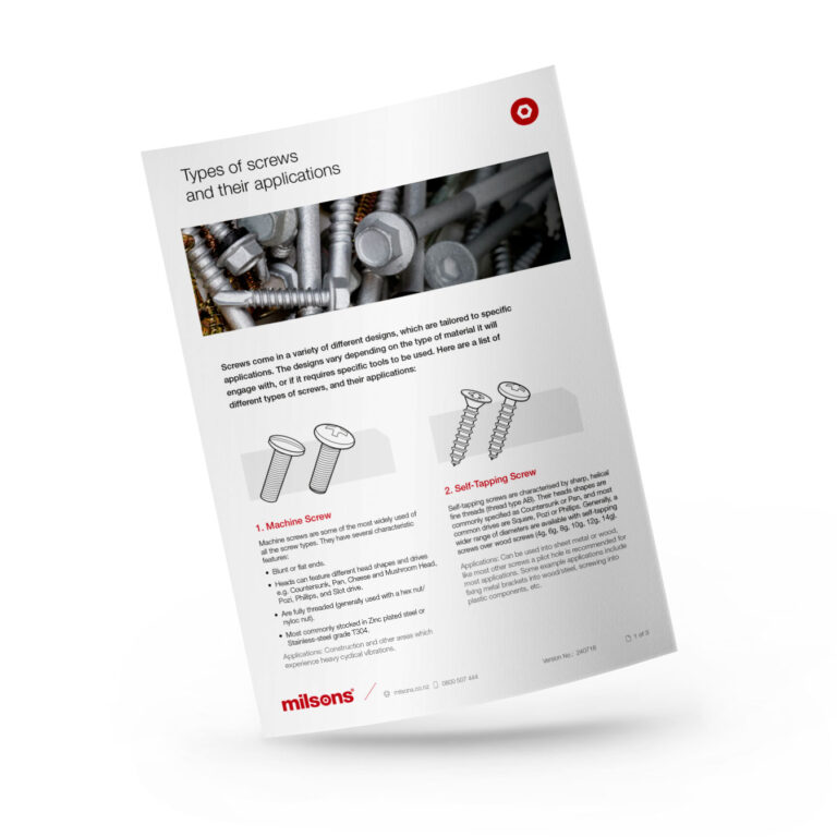 Product Resources | Milsons